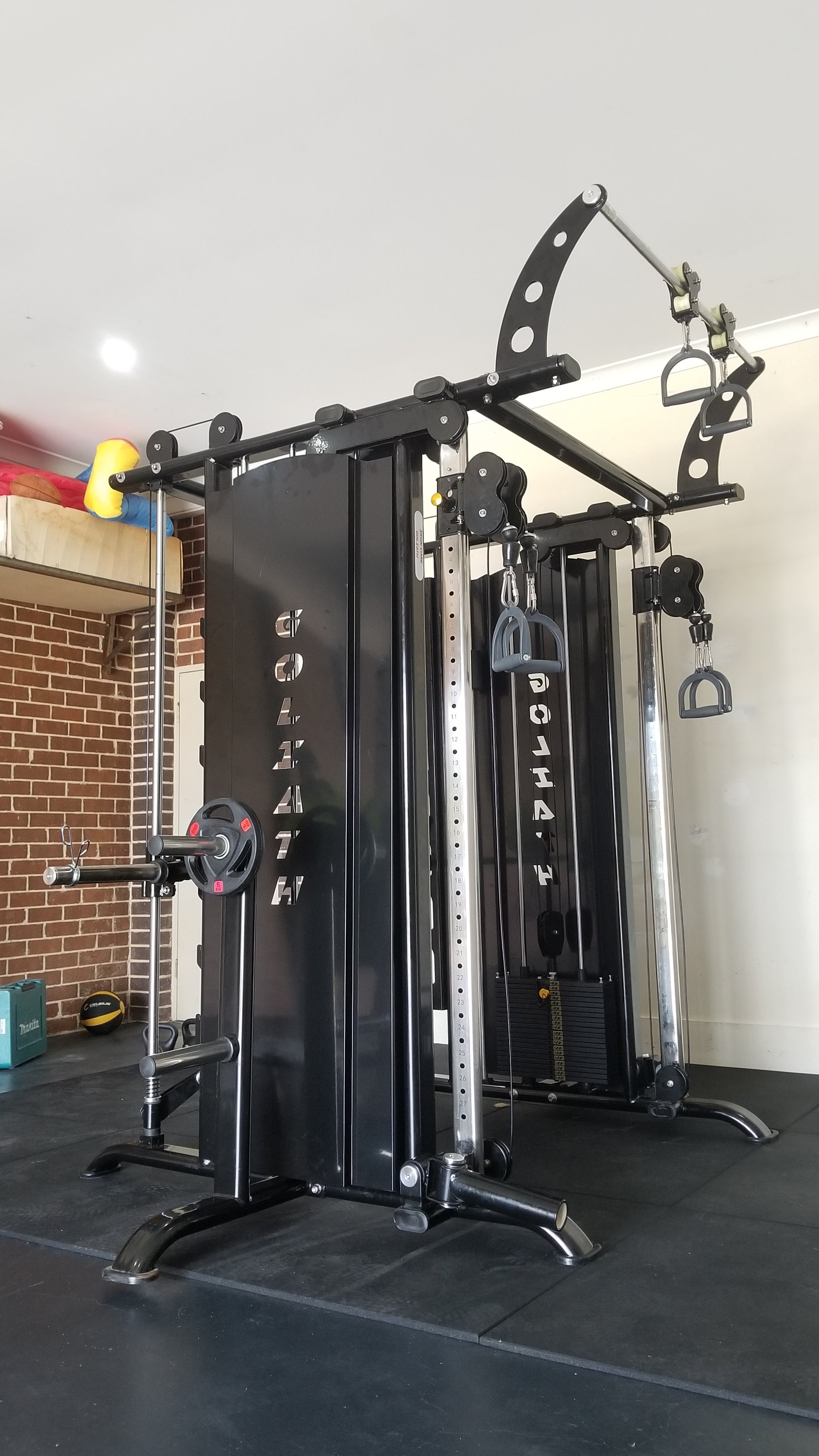 The Goliath Full Commercial Multi Functional Trainer & Smith Machine ...