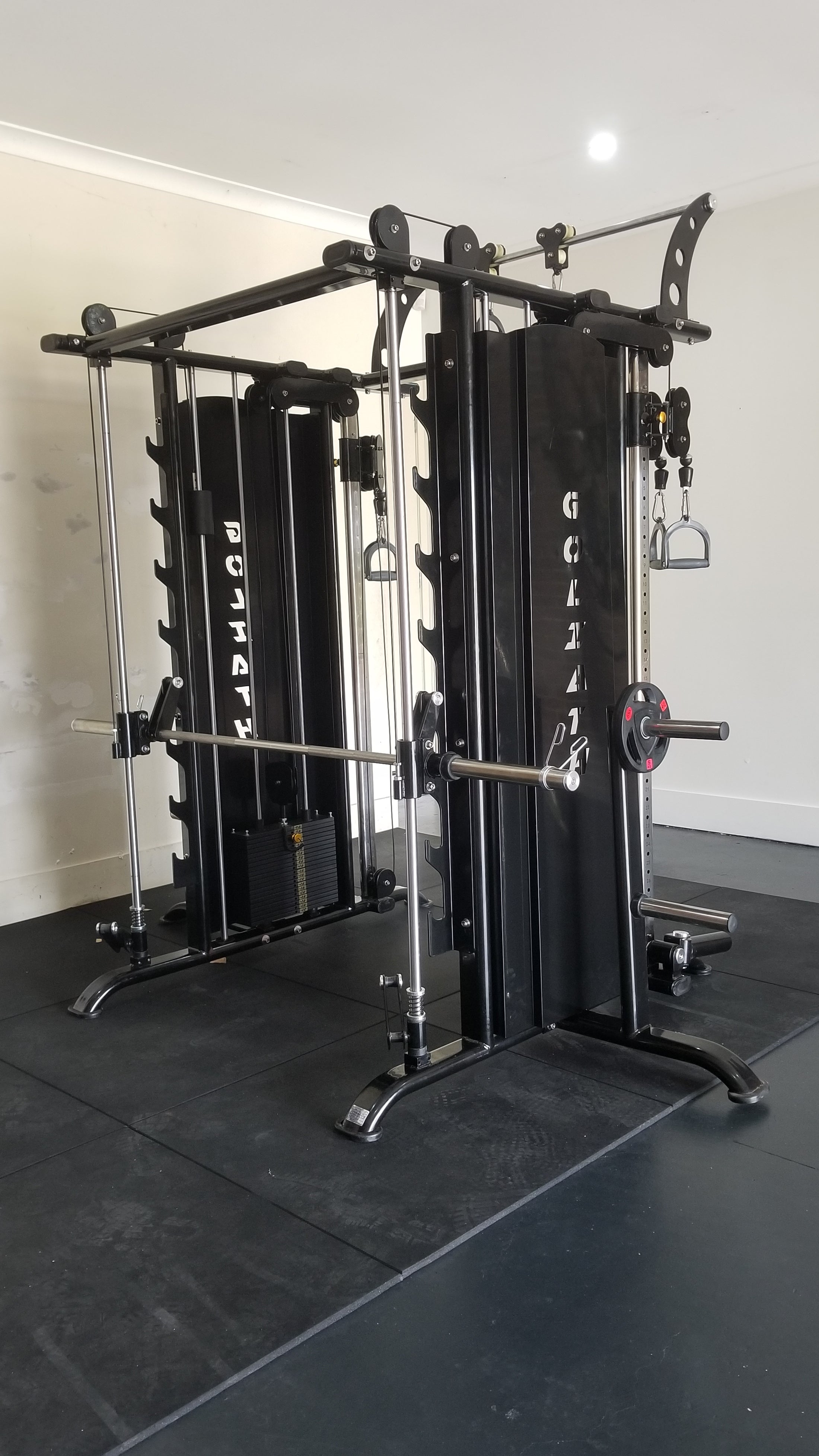 The Goliath Full Commercial Multi Functional Trainer & Smith Machine ...